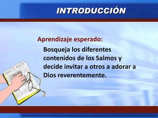 07 adoracion en los salmos | PPT