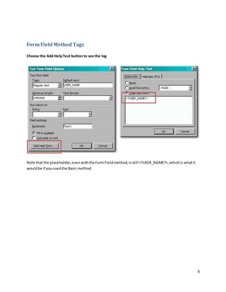 07 Advanced RTF Template Techniques.doc