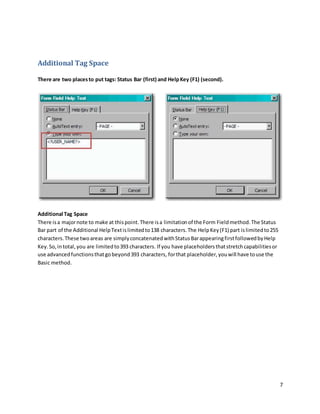 07 Advanced RTF Template Techniques.doc
