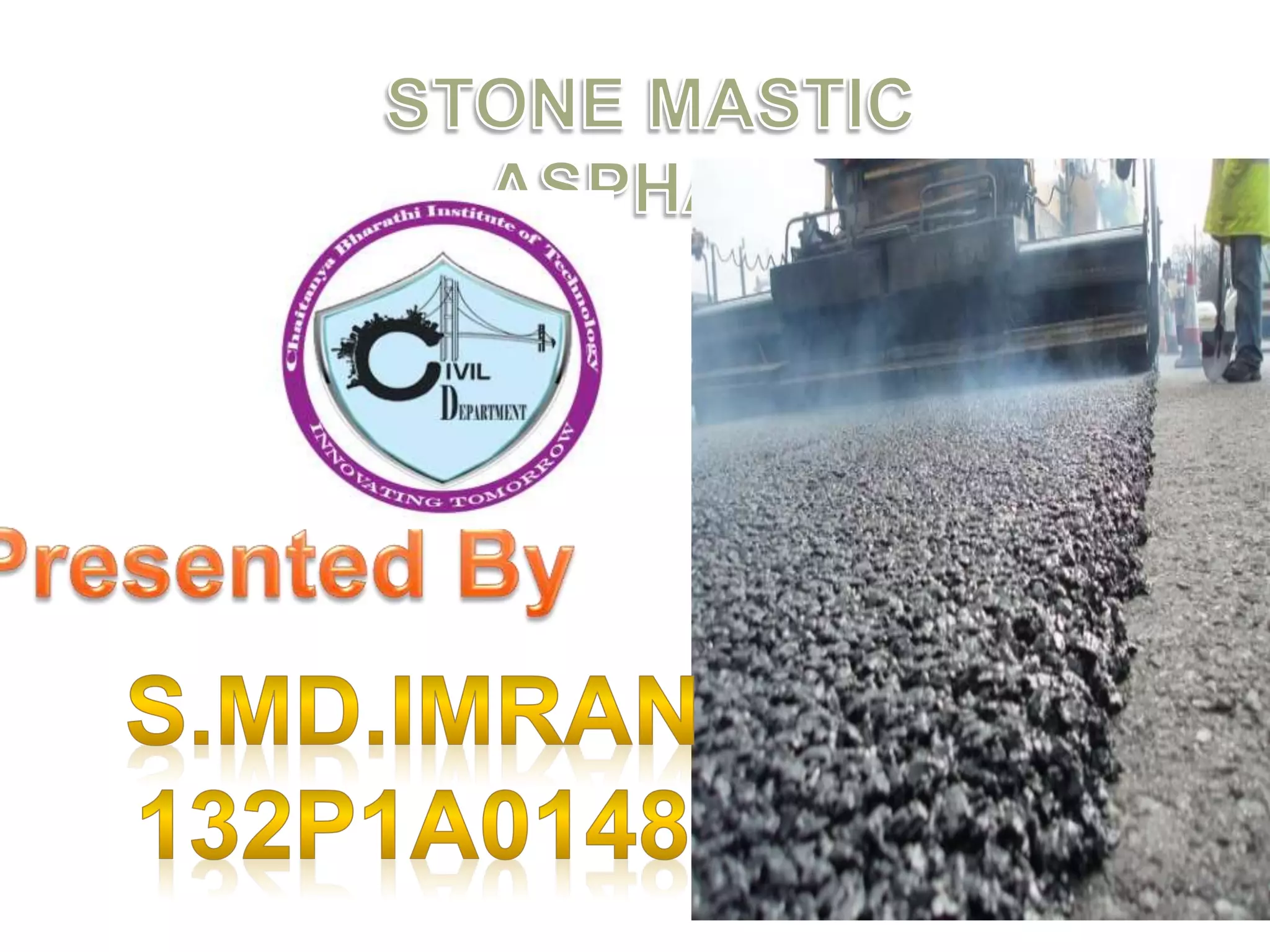 mech STONE MASTIC ASPHALT ppt | PPTX