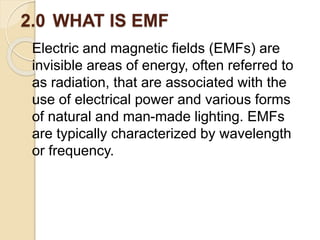 HEALTH EFFECTS OF EMF | PPTX
