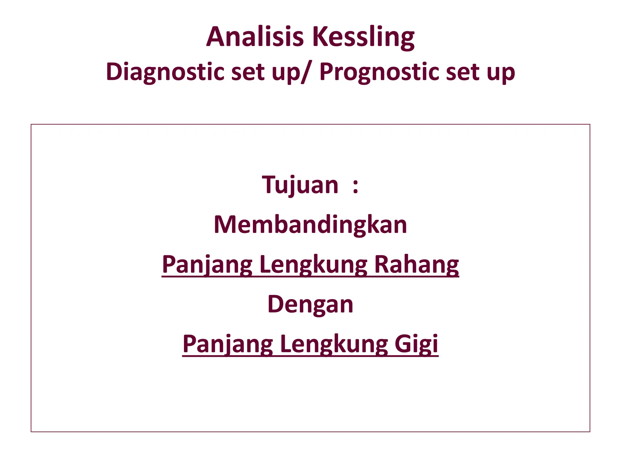 analisis kessling macam macam analisis model studi | PPT