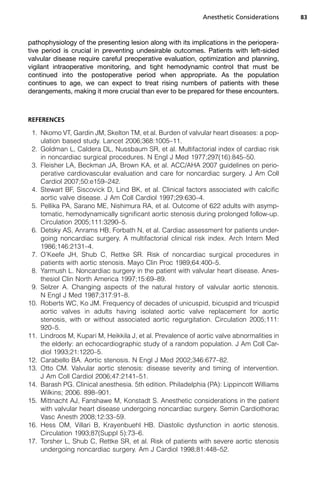 ANESTESIA EN PACIENTE VALVULOPATA | PDF