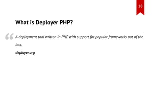 PUG Romagna - Pipeline + Deployer PHP | PPT | Free Download