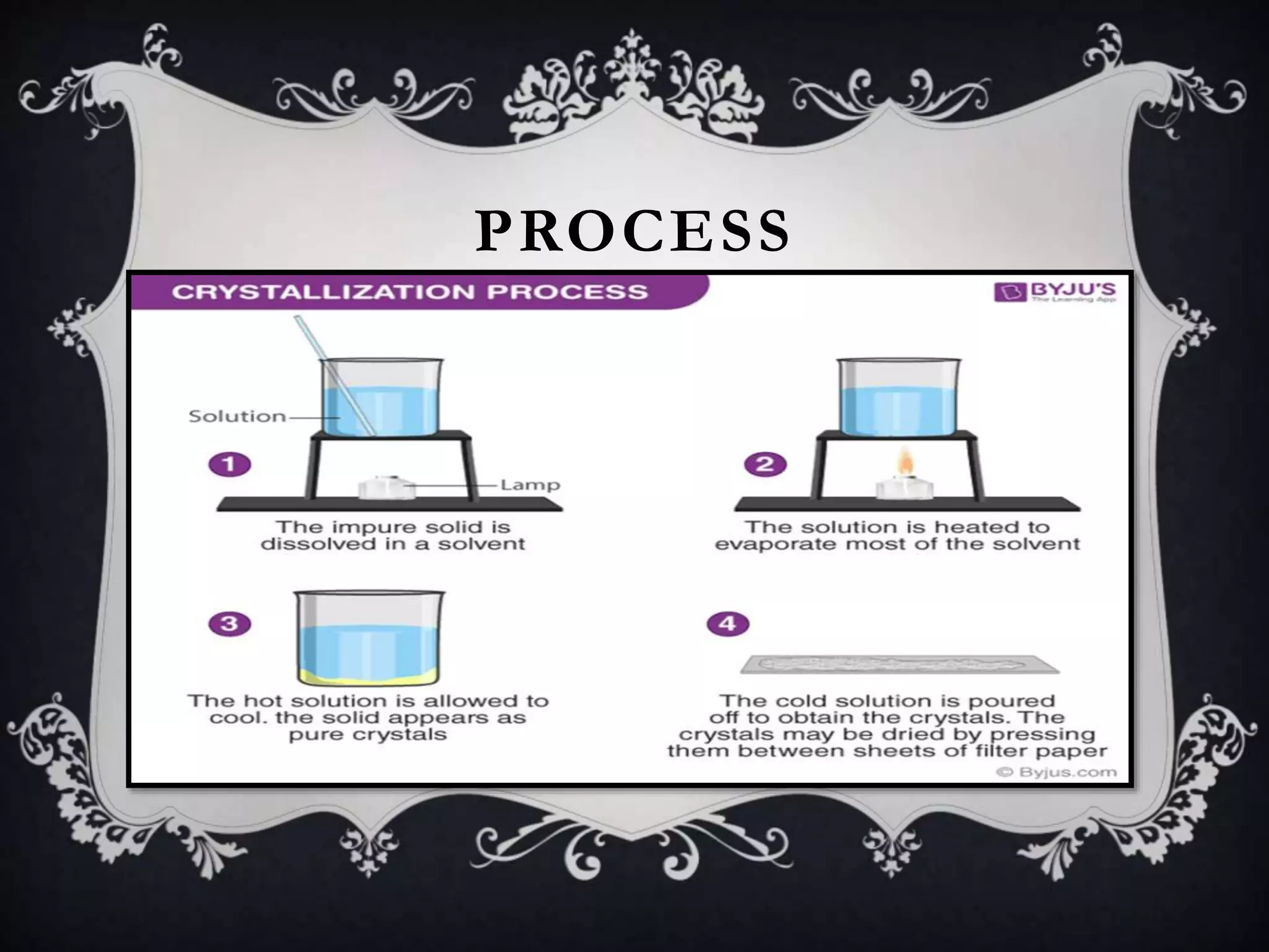 Filtration decantation and crystallization | PPTX
