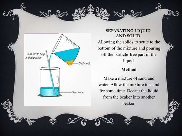 Filtration decantation and crystallization | PPTX