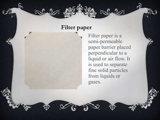 Filtration decantation and crystallization | PPTX