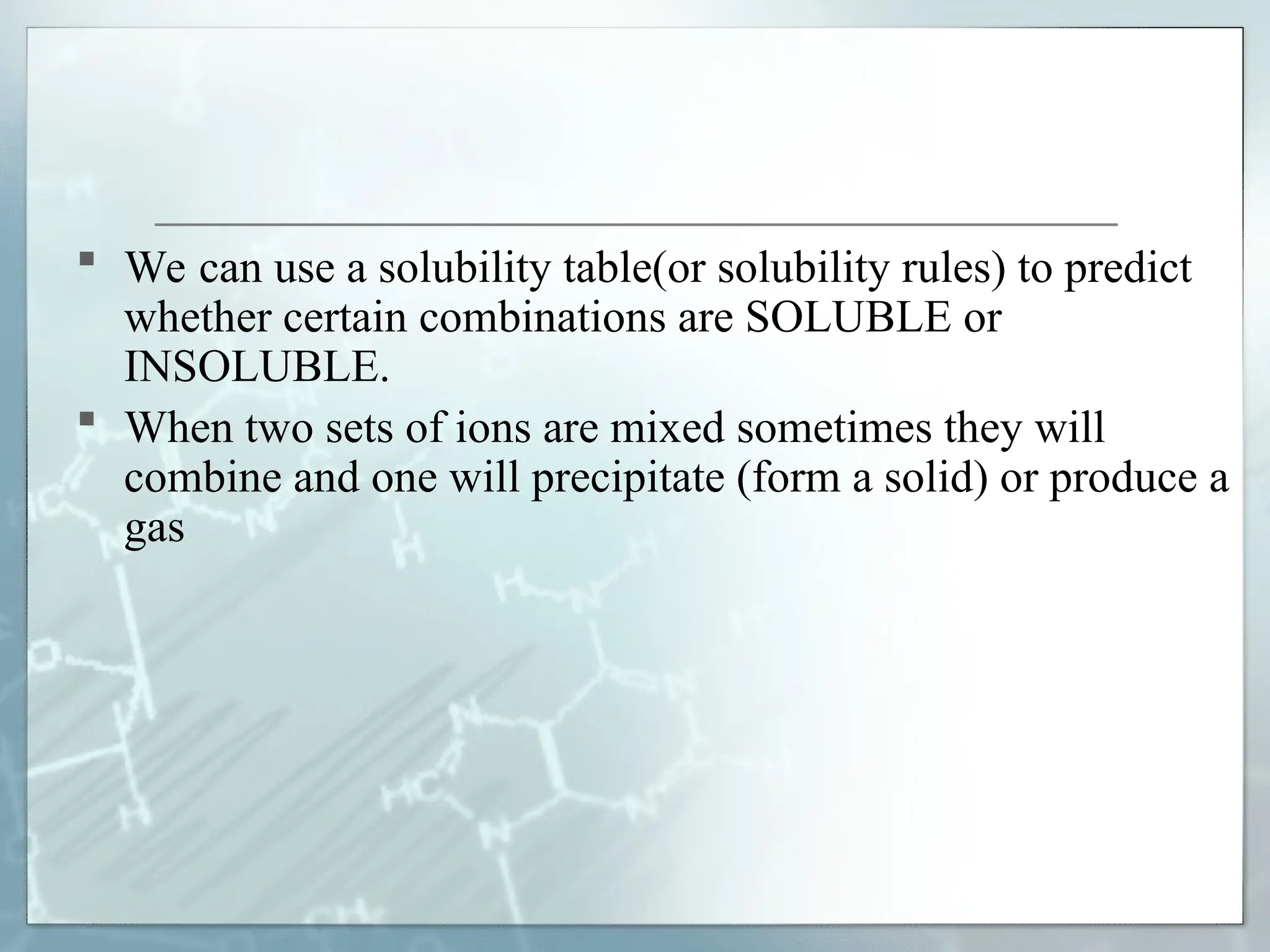 Aqueous Solutions in Grade 11 Chemistry Course | PPT