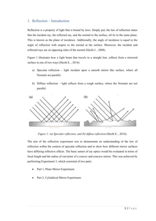 NG3D902 - Basic Ray Optics Experiments - 2016 | PDF