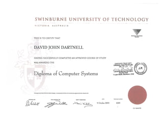 Diploma of Computer Systems | PPT