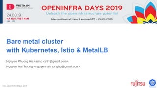 Bare Metal Cluster with Kubernetes, Istio and Metallb | Nguyen Phuong ...