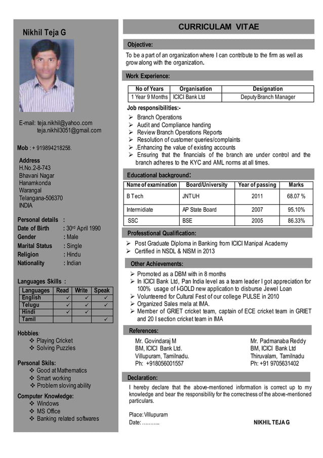 Nikhil-Resume | DOCX