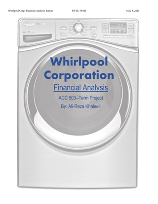 Whirlpool-2014 Annual Report Analysis | PDF | Business Accounting ...