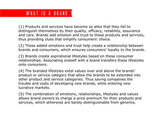 07 brand identity | PPT | Advertising Industry | Industries