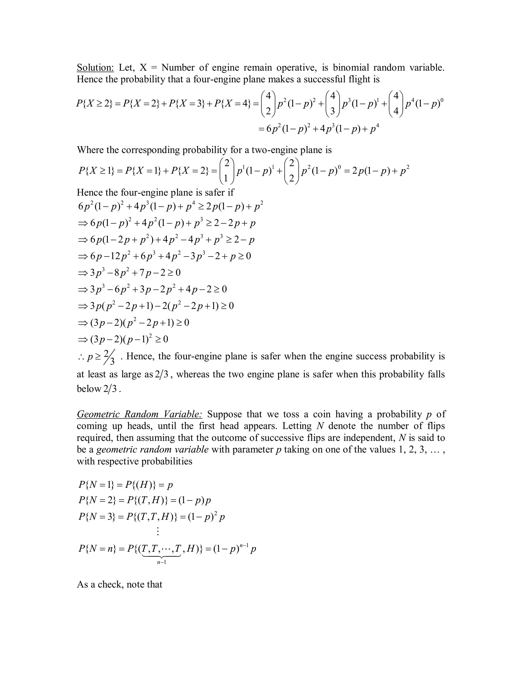 Random variables | PDF