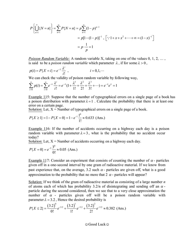 Random variables | PDF