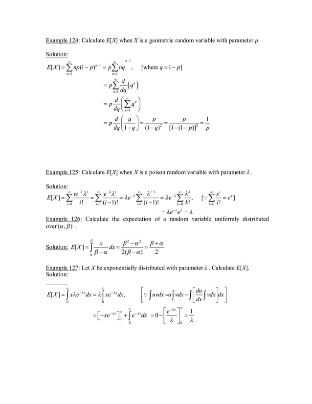 Random variables | PDF