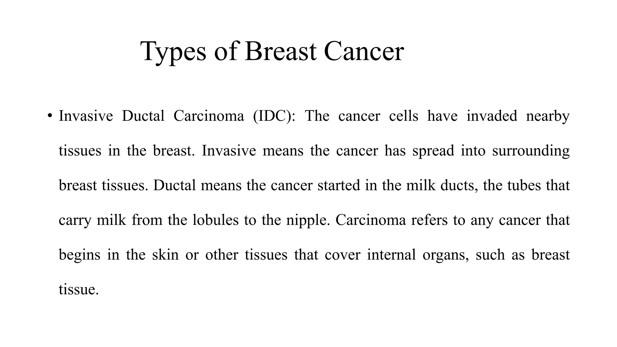 BREAST CANCER PPT: A GENERAL OVERVIEW IN HISTOPATHOLOGY | PPTX