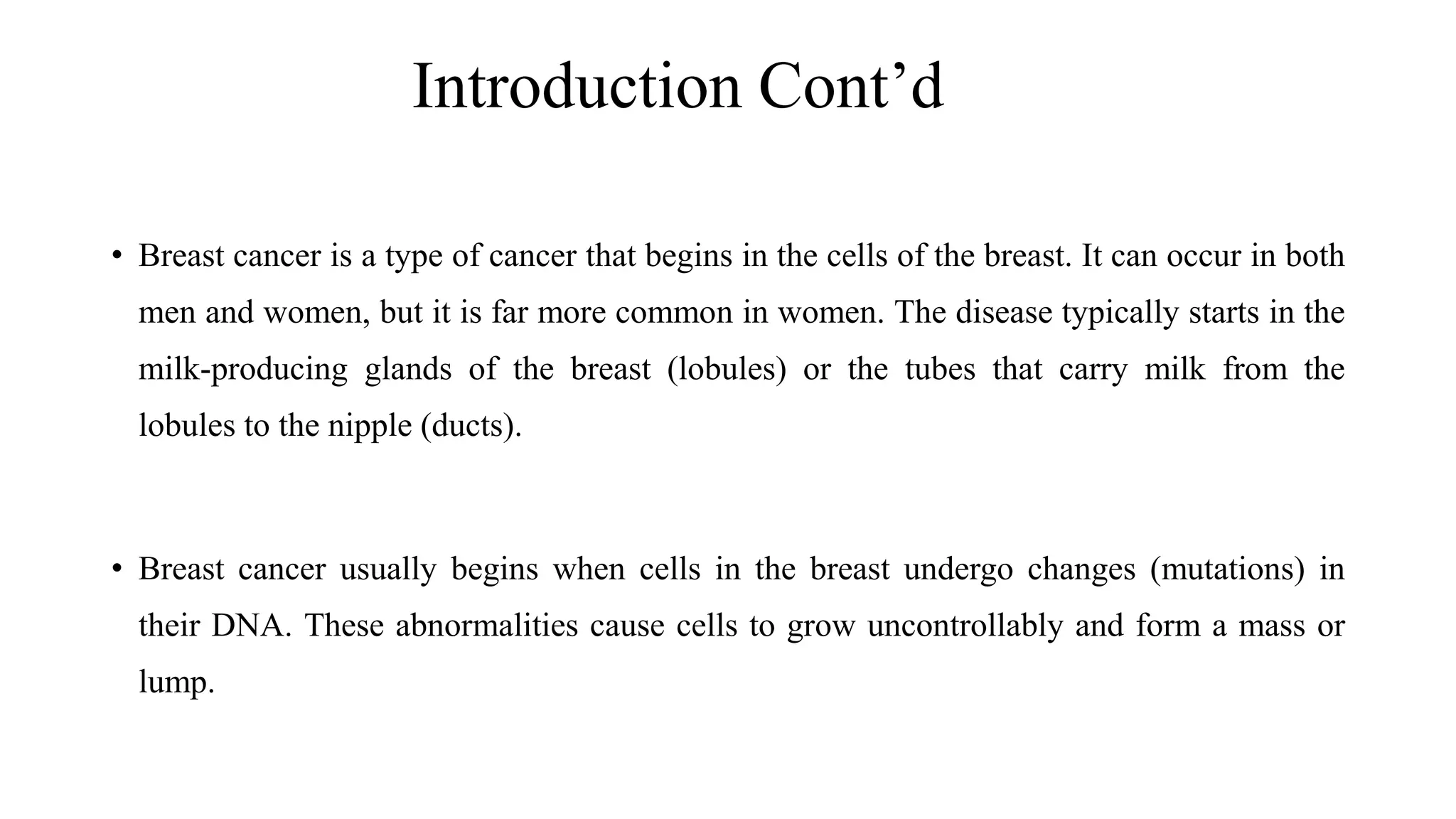 BREAST CANCER PPT: A GENERAL OVERVIEW IN HISTOPATHOLOGY | PPTX