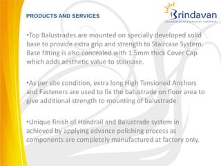 Handrails & Balustrades | PDF