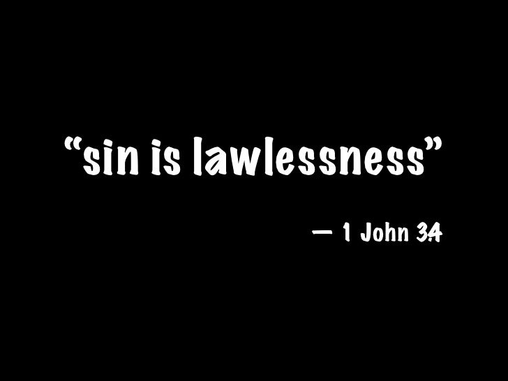 The Burden of Sin