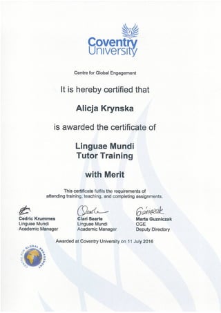 LM Tutor Training | PDF