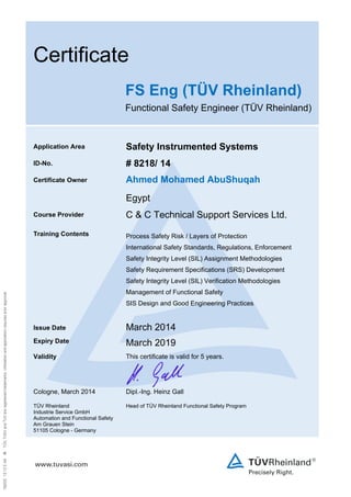 TUV_certificate | PDF