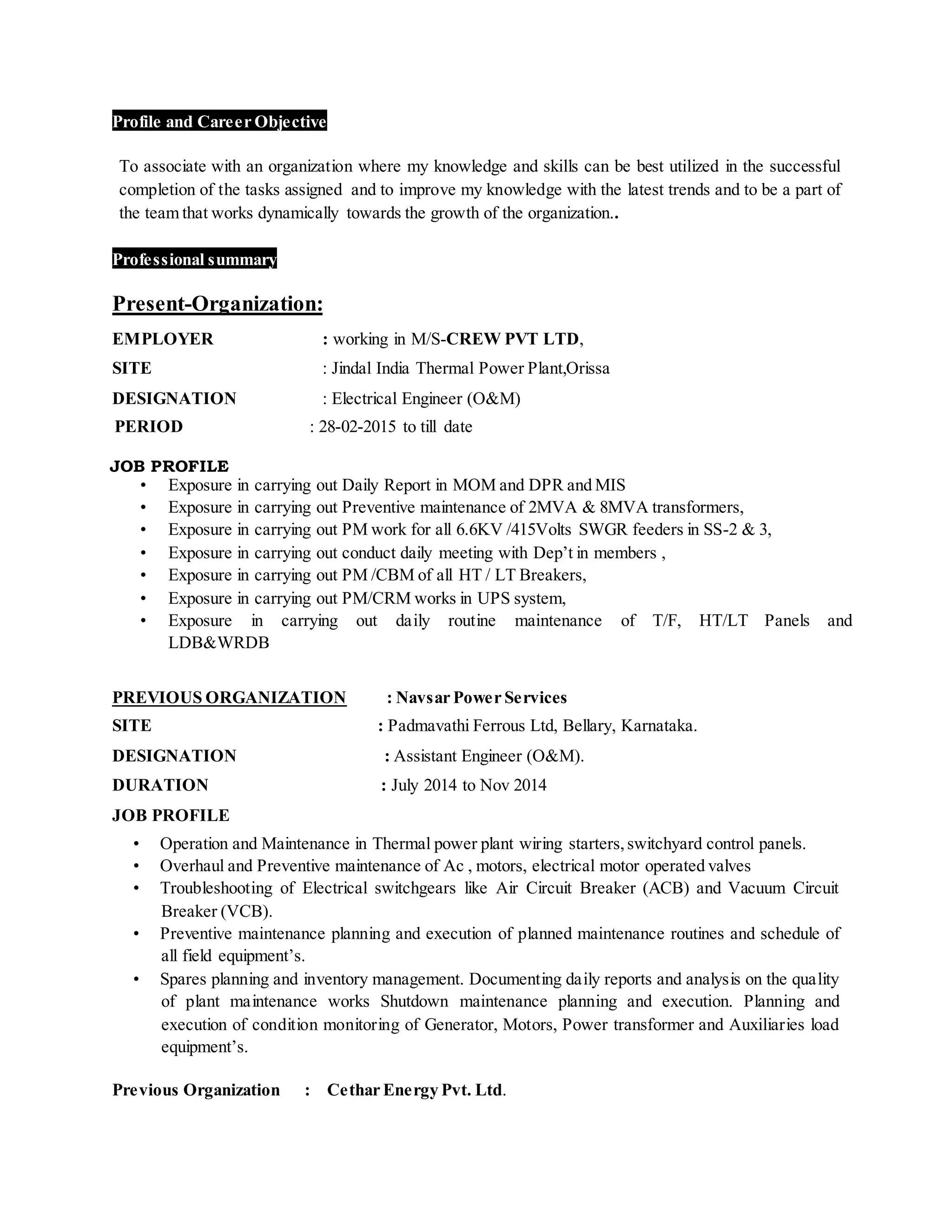 Ramesh Resume | DOCX