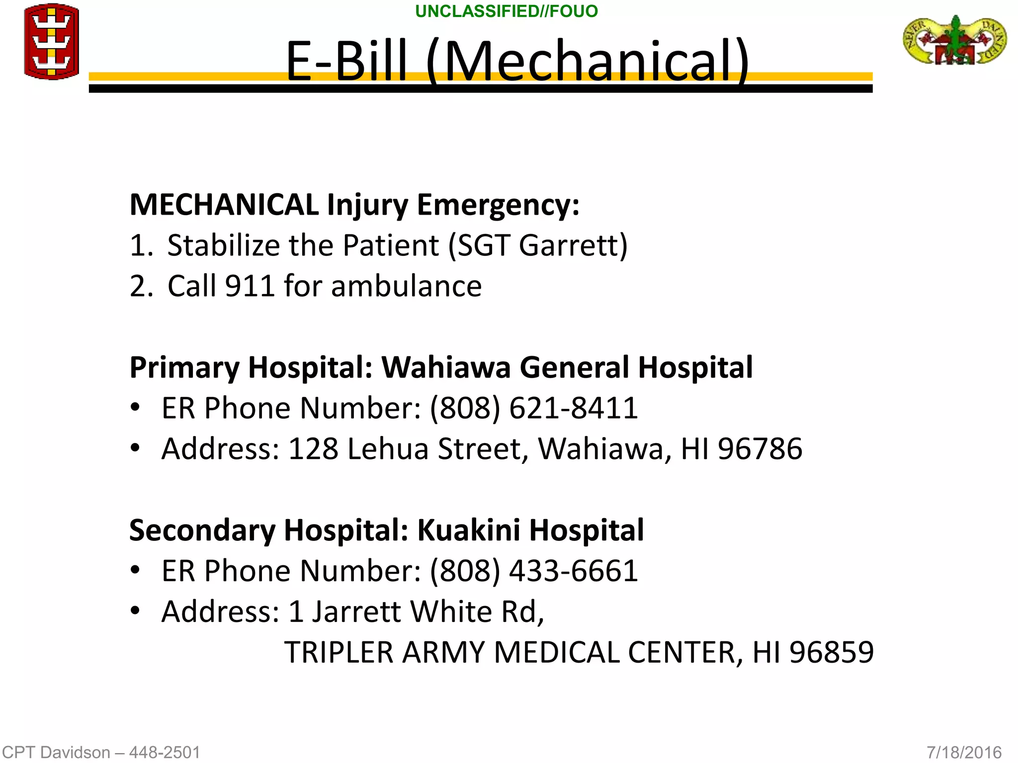 Bambi Bucket CONOP | PPTX