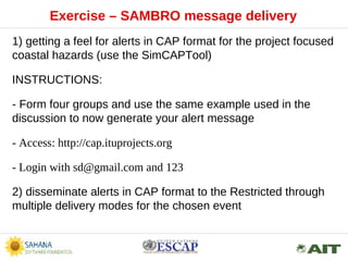 Common Alerting Protocol and Procedures | PPT