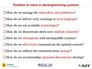 Common Alerting Protocol and Procedures | PPT