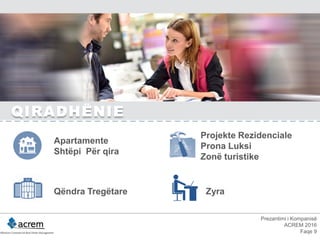 Prezantimi i Kompanise Acrem 2016 | PPT