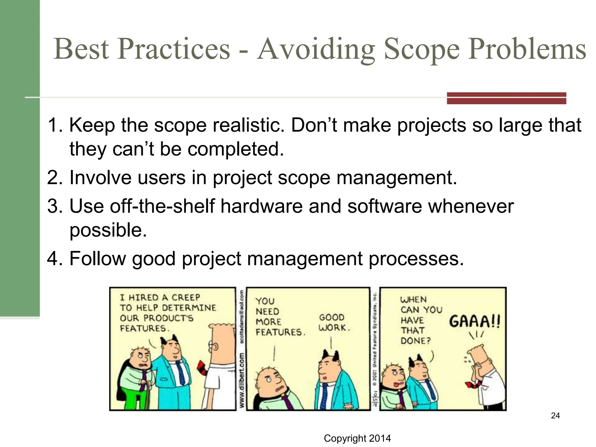 Project Management Institute PMBOK Project Scope Management | PPTX