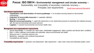 ISO - A Package to implement Circular Economy | PDF