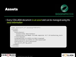 07 Collada Overview | PDF