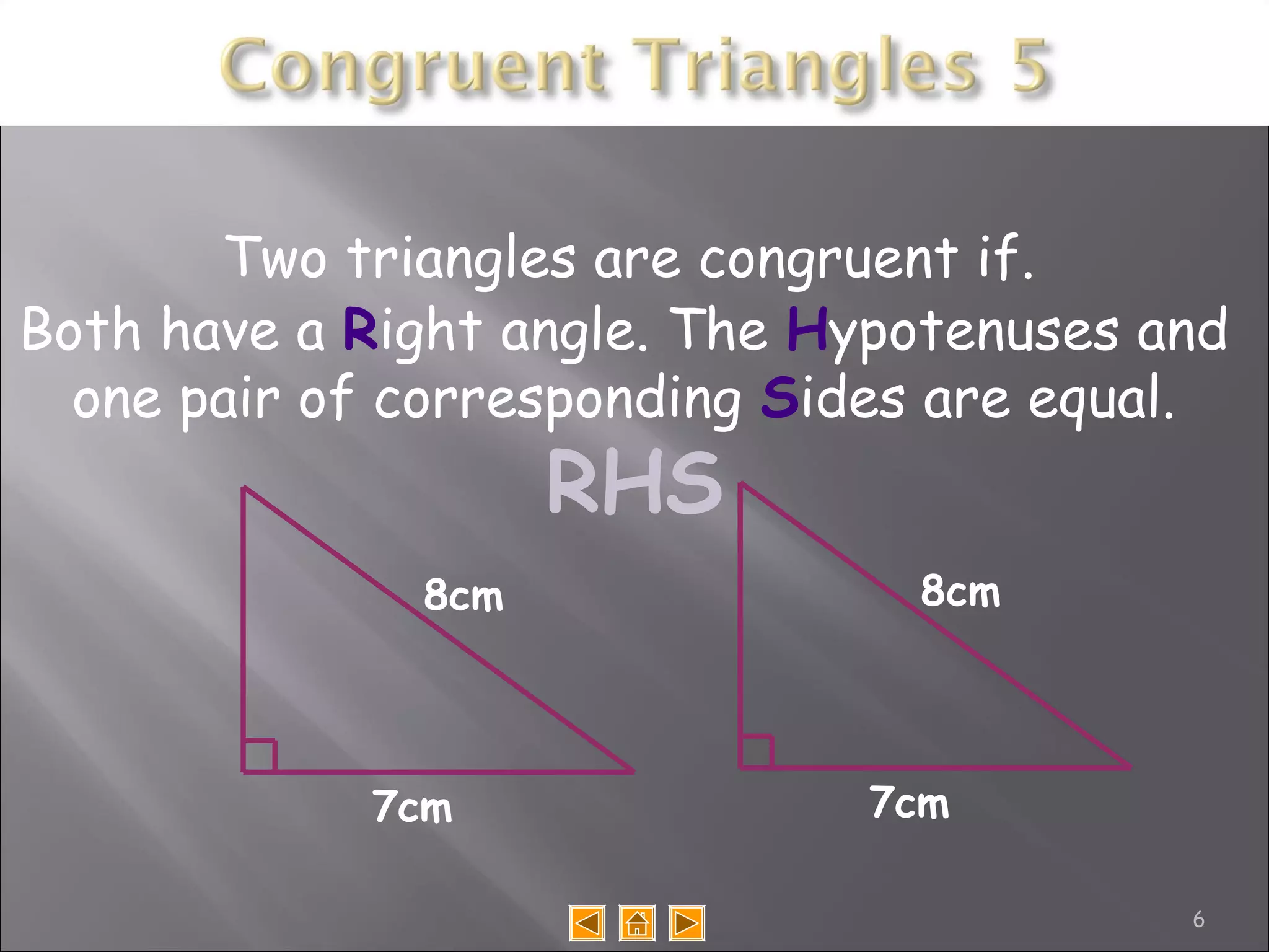 07 congruent triangles | PPT