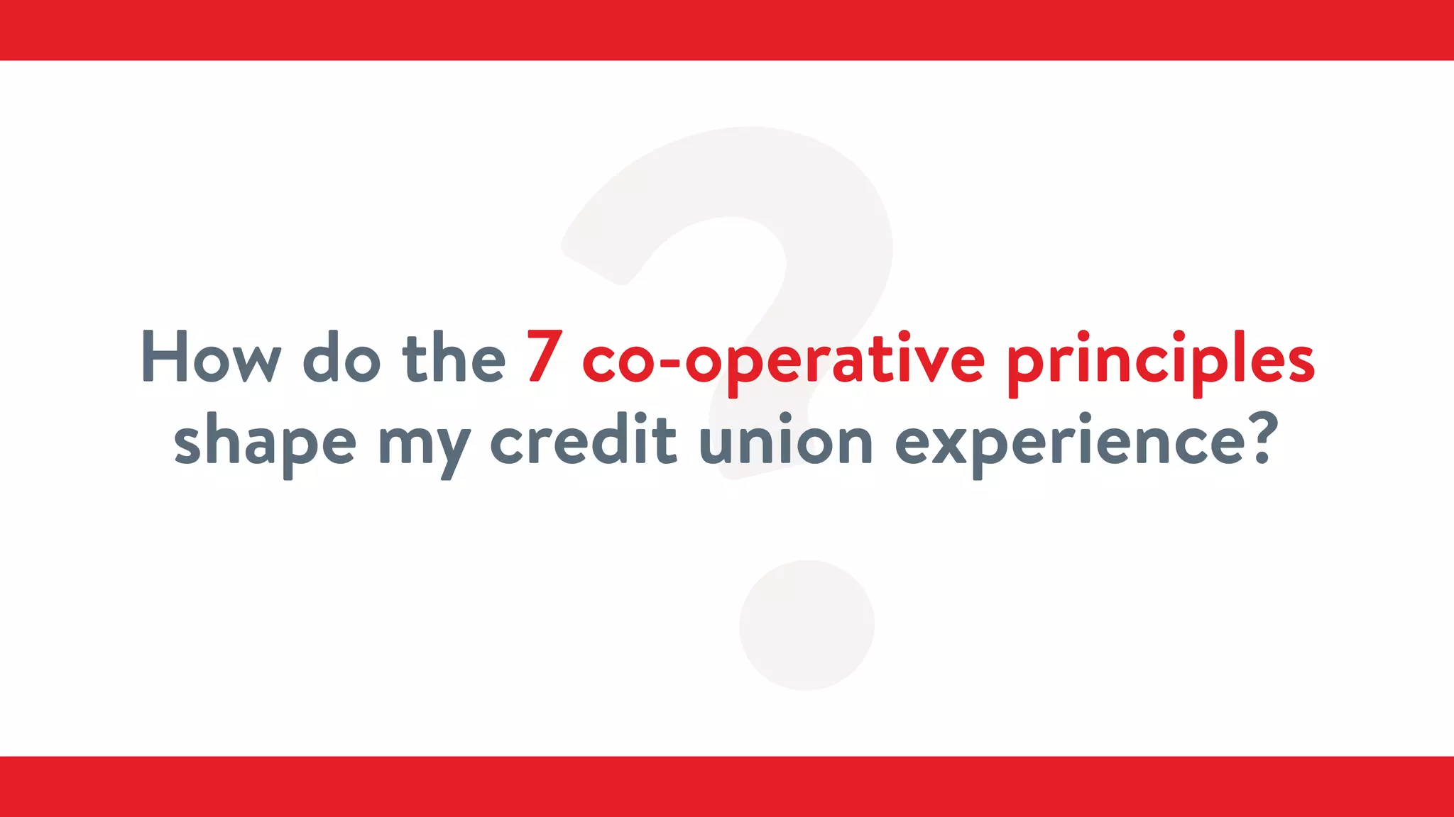 Co-operative Principles | PPT