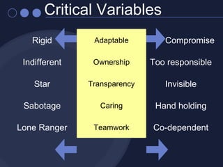 07 critical variables | PPT