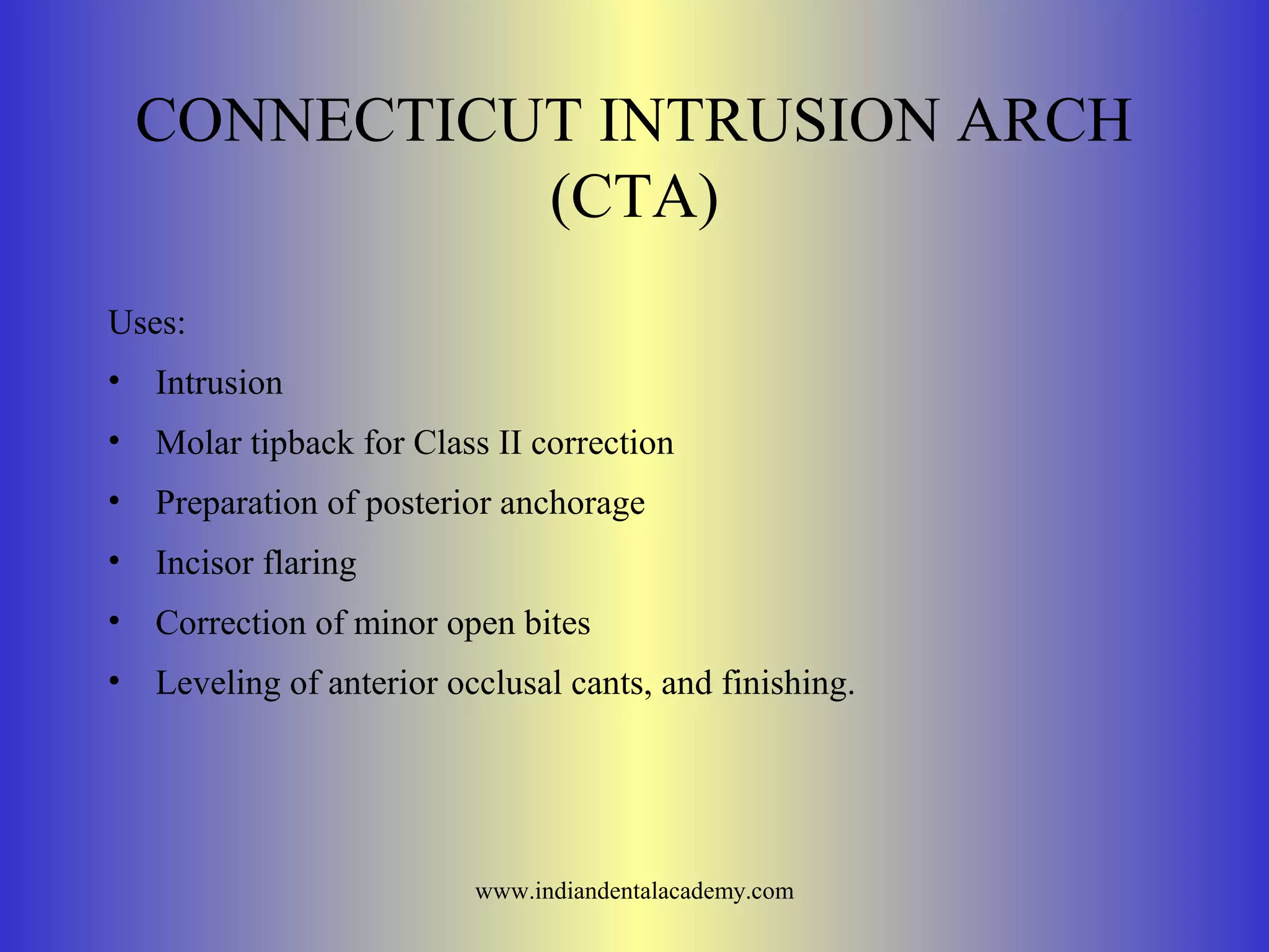 07 connecticut intrusion arch | PPT