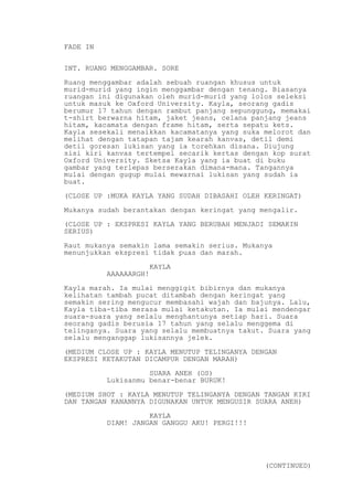 Script SOUNDS (After Shooting FIX) | PDF