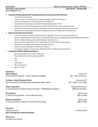 David Ballin_resume_120716 | PDF