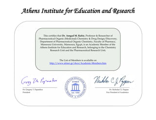 Rabie_Certificate | PPT