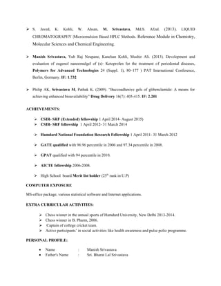 resume manish.docxunew | DOC