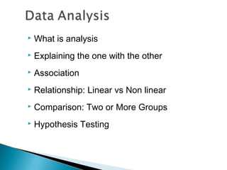 07 data analysis | PPT