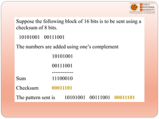 07 Data Link LayerError Control.pdf | Programming Languages | Computing