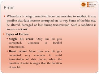 07 Data Link LayerError Control.pdf