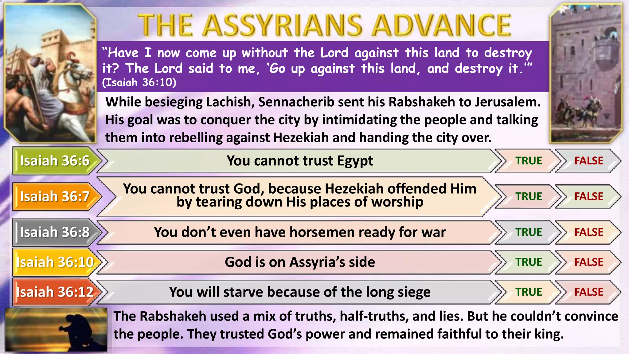 07 defeat assyrians | PPT