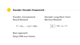 Describing videos by exploiting temporal structure | PPT