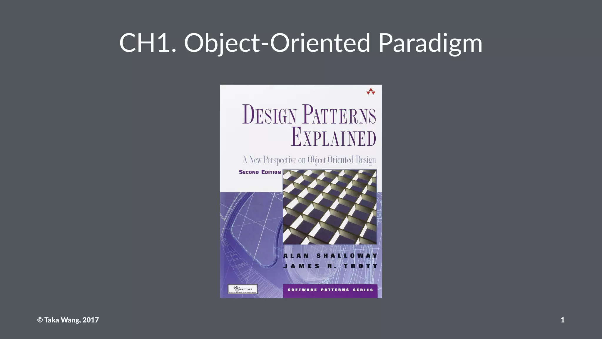 Design Pattern Explained CH1 | PPT