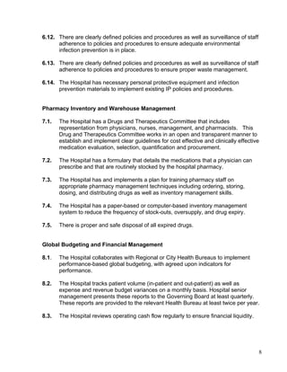 Blueprint Standards for Hospital Management in Ethiopia_tcm207-16656 | PDF